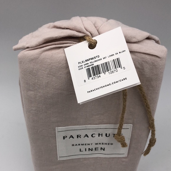 Parachute | Bedding | Parachute Linen Blush Standard Pillowcase Set ...